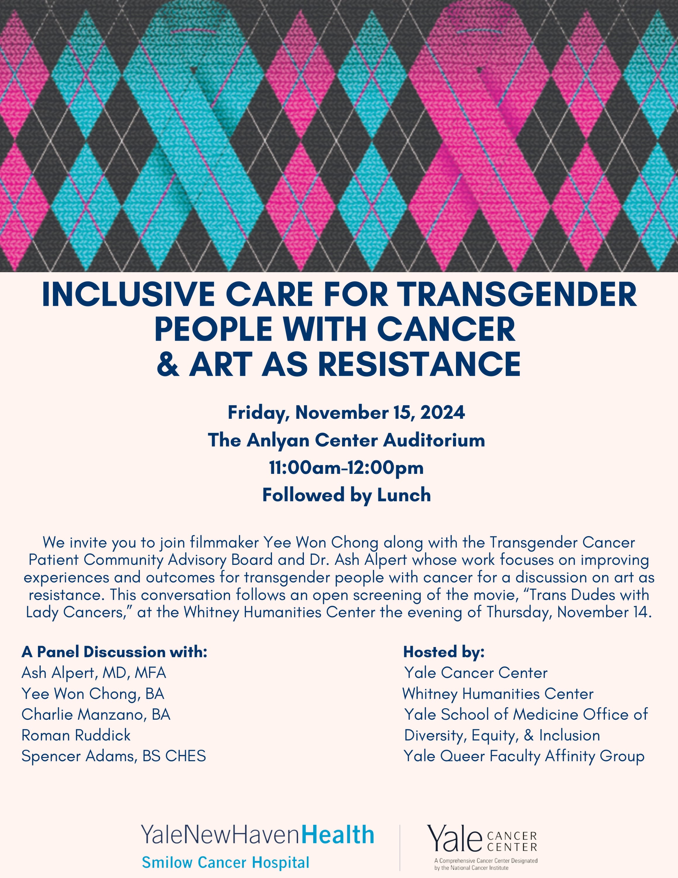 Inclusive Care for Transgender People with Cancer & Art as Resistance