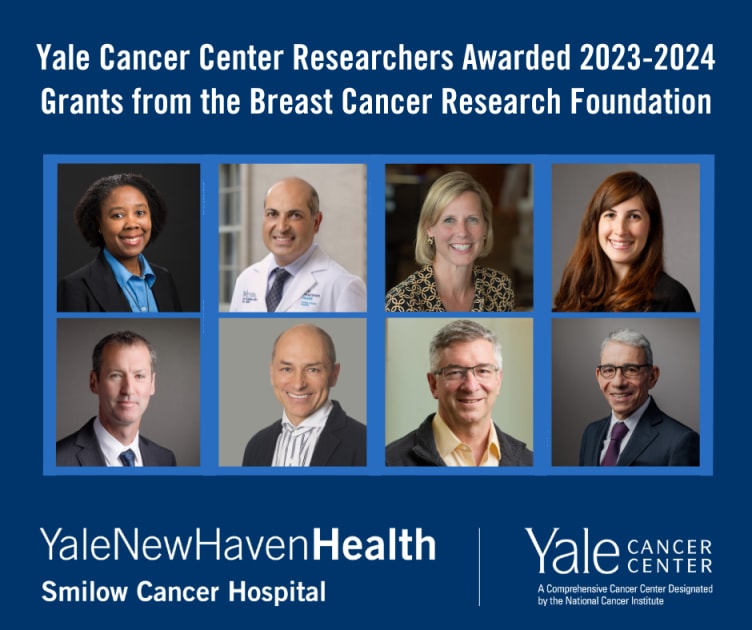 Yale Cancer Center Researchers Awarded 2023-2024 Grants from the Breast ...