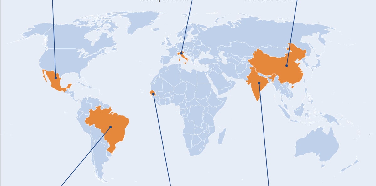 Fall 2022: YSPH around the world