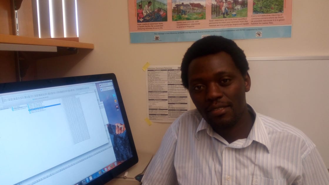 Benson Wachira joins the Aksoy lab
