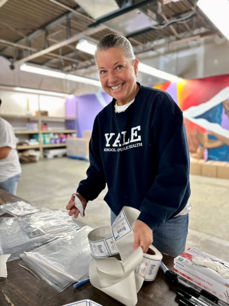 YSPH volunteers give back to the community on Day of Service