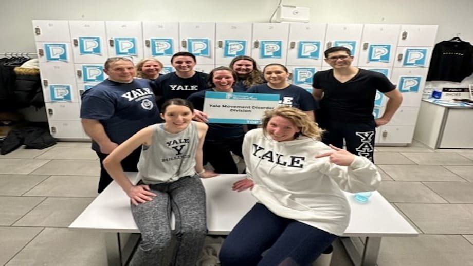 Yale Team Cycles with Parkinson’s Foundation