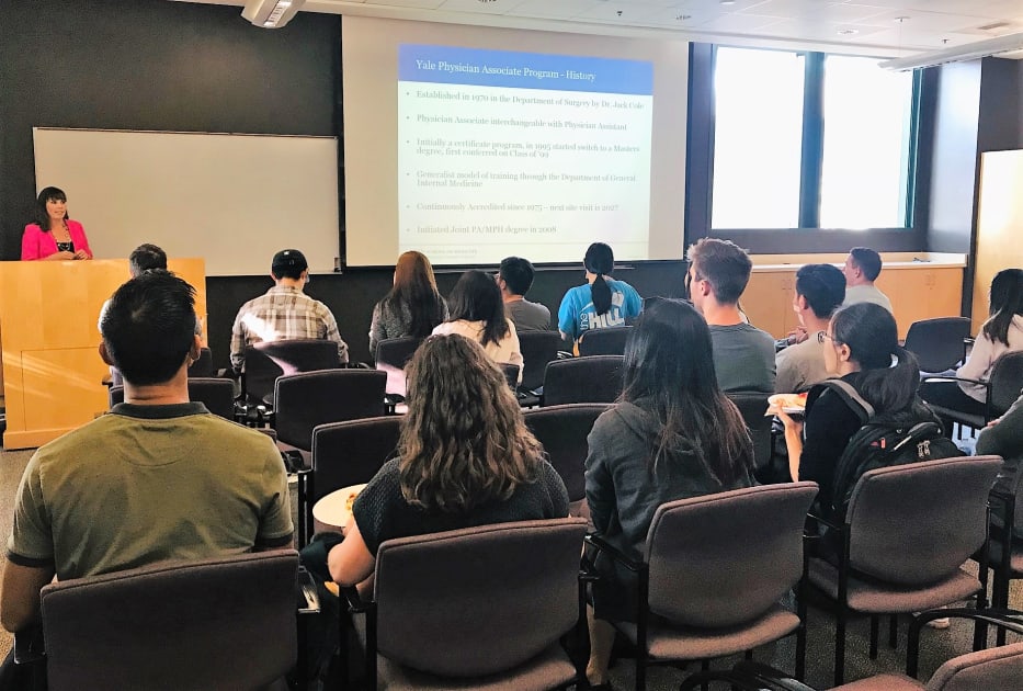 Meridith Cayer Meets with Students at The UC Irvine School of Medicine ...