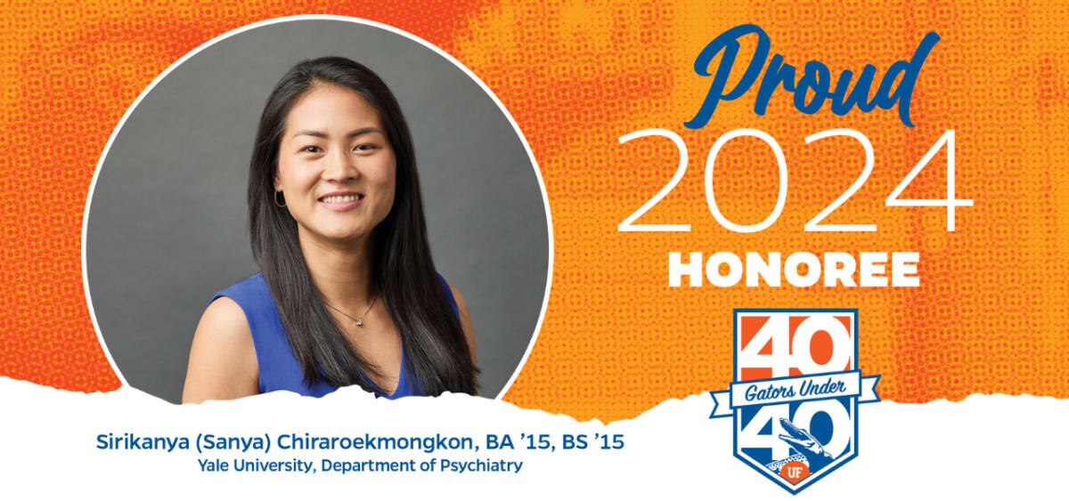 Chiraroekmongkon Named to UF's 40 Gators Under 40 list | Yale School of ...