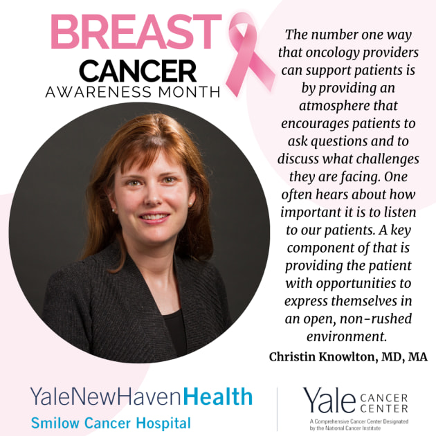 Breast Cancer Awareness Q&A with Therapeutic Radiologist, Christin ...