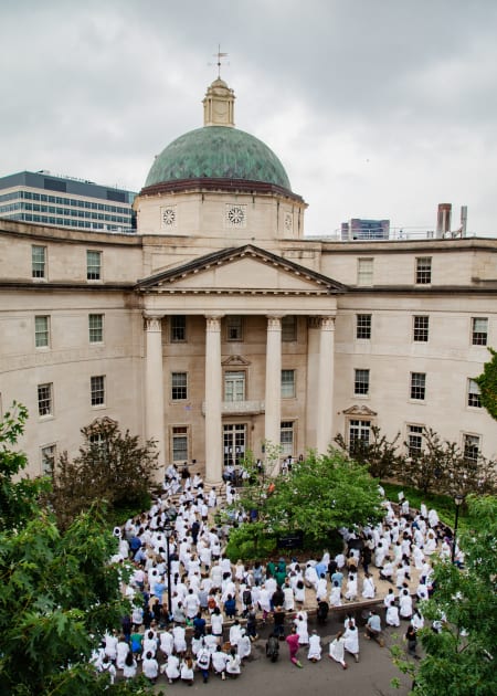 A demonstration of solidarity | Yale School of Medicine