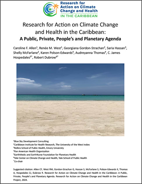Research for Action on Climate Change and Health in the Caribbean: A ...