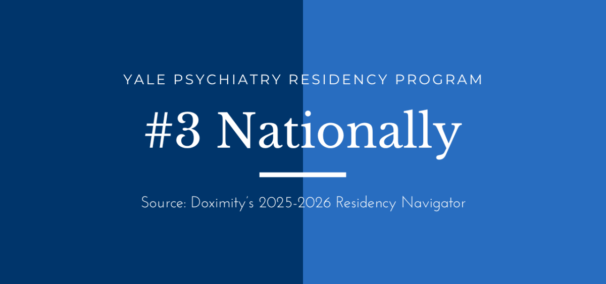 Doximity Poll: Yale Psychiatry Residency Program Ranks #3 Nationally ...