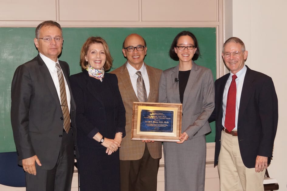 Dr. Sarah Huen receives 2017 Iva Dostanic M.D., Ph.D. Physician ...