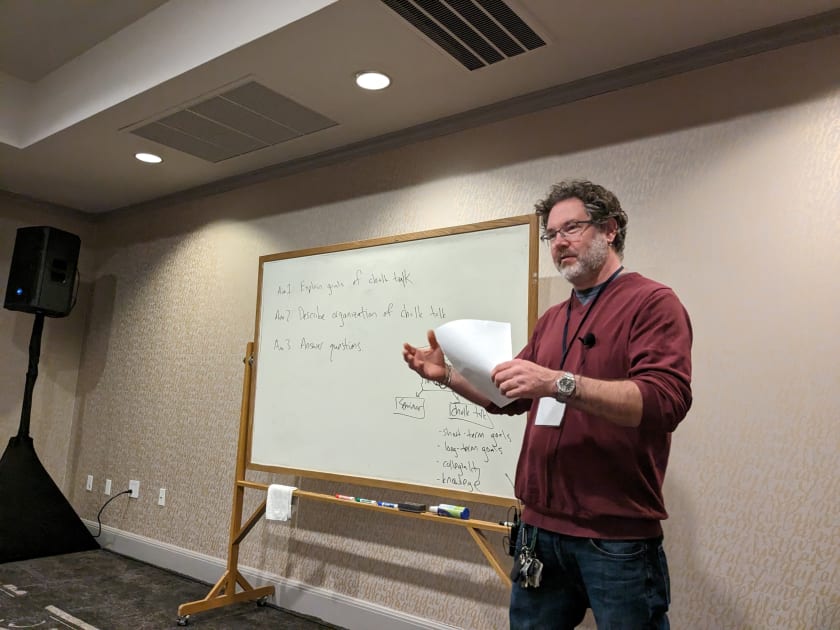 Recap & Reflections: the Chalk Talk event