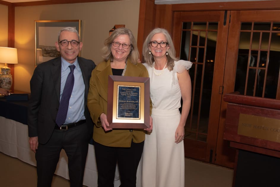 Barbara Burtness, MD, Awarded the Yale Cancer Center Award for ...